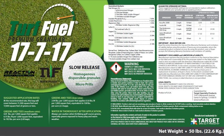 Turf Fuel Premium Granular - Turf Fuel